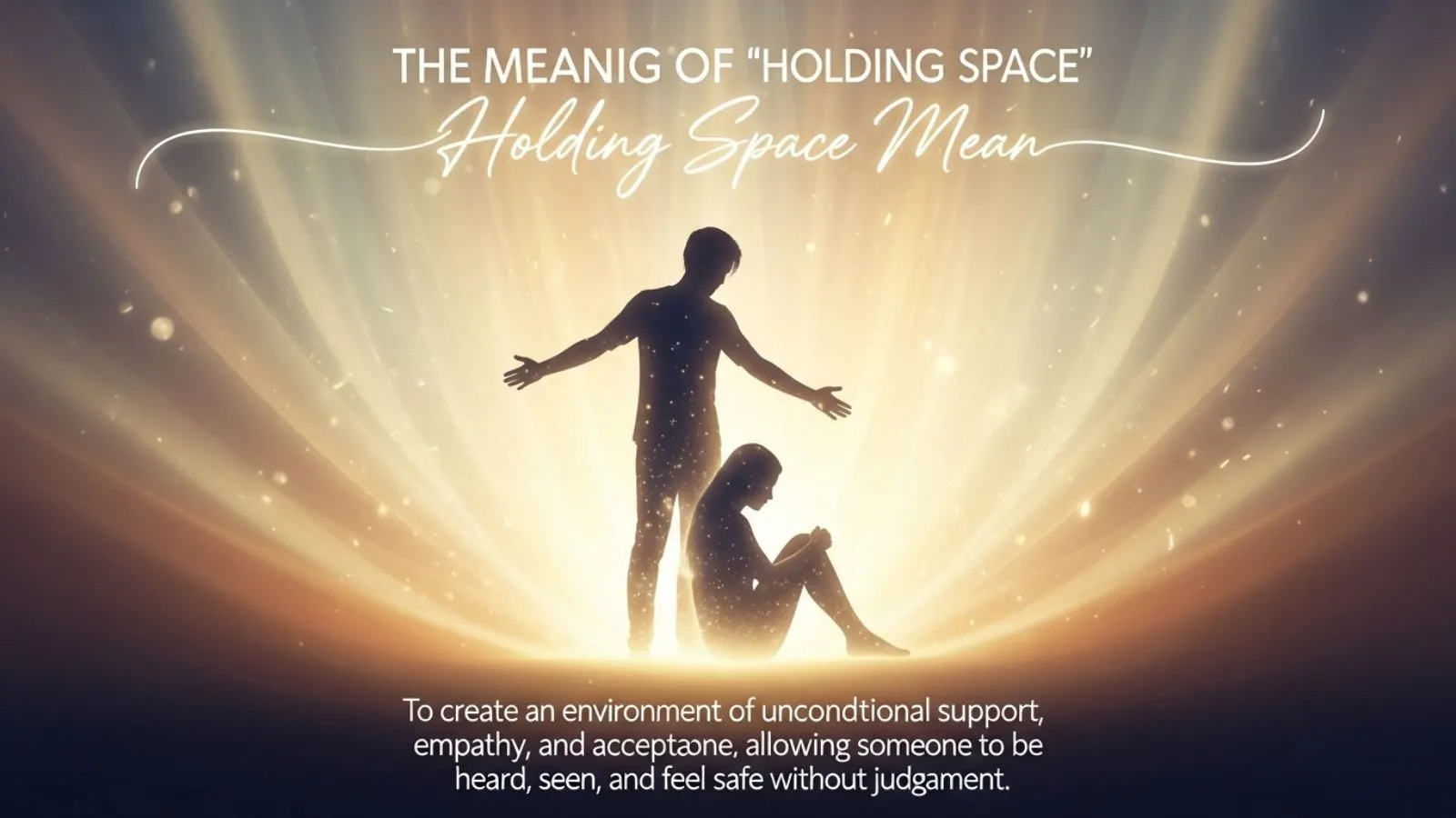 What Does Holding Space Really Mean? A Complete Guide